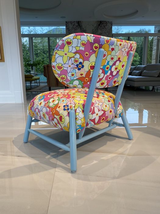 Louis Vuitton LOUIS VUITTON MURAKAMI SCARF BAG CHAIR CUSTOM 1 OF 1 ...