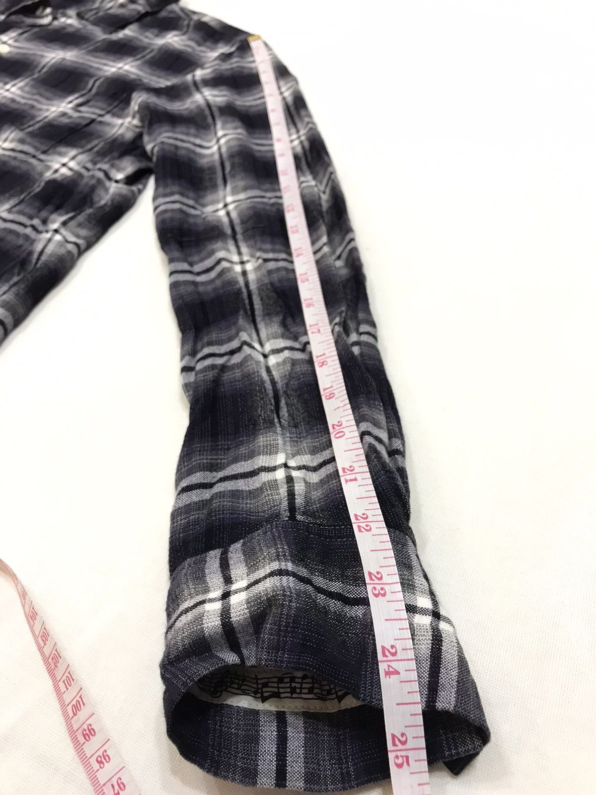 Number (N)ine VINTAGE NUMBER NINE SHADOW PLAID RAYON SHIRT | Grailed