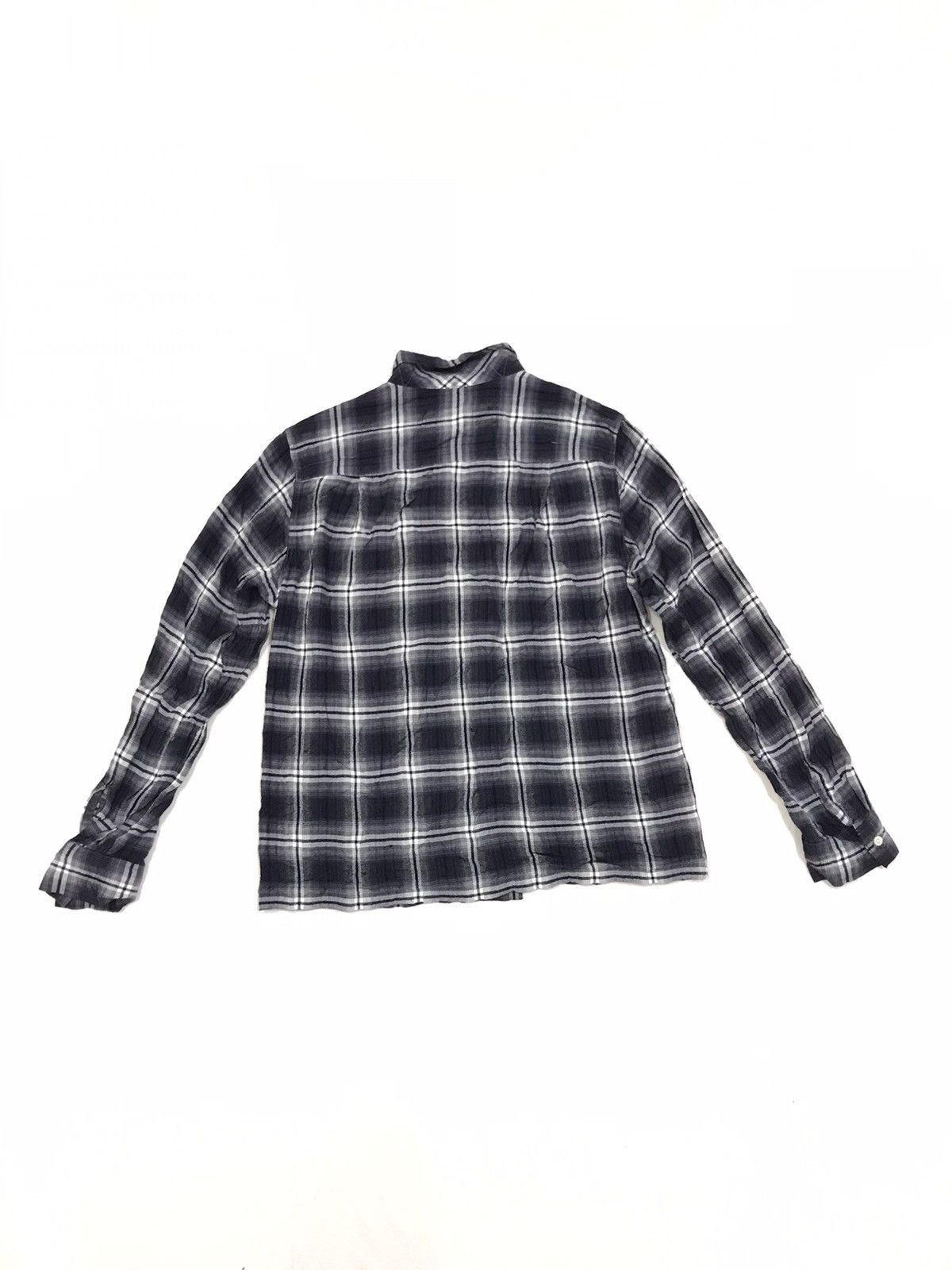 Number (N)ine VINTAGE NUMBER NINE SHADOW PLAID RAYON SHIRT | Grailed