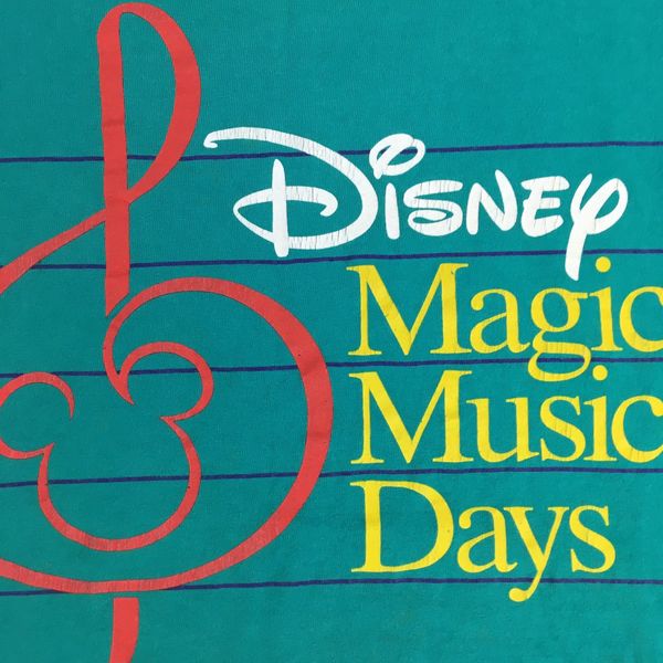 Vintage 1990s Disney Magic Music Days T-shirt | Grailed