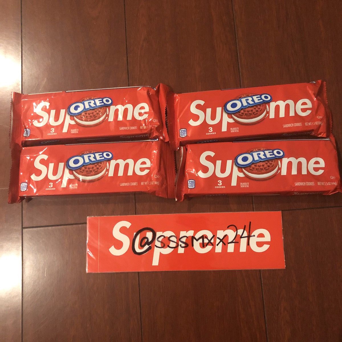 Supreme Supreme Oreo 4 packs | Grailed