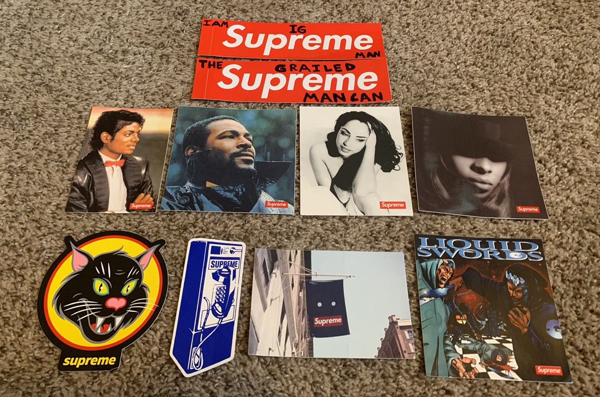 Supreme Steal rare supreme sticker bundle | Grailed
