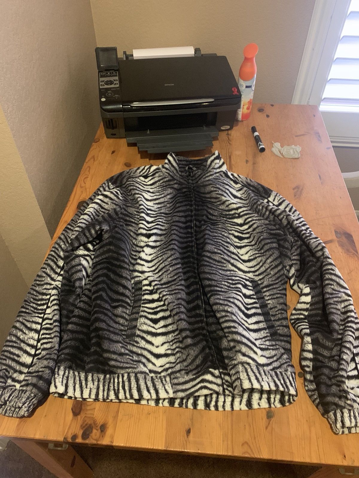 Supreme Tiger Stripe Track Jacket | Grailed