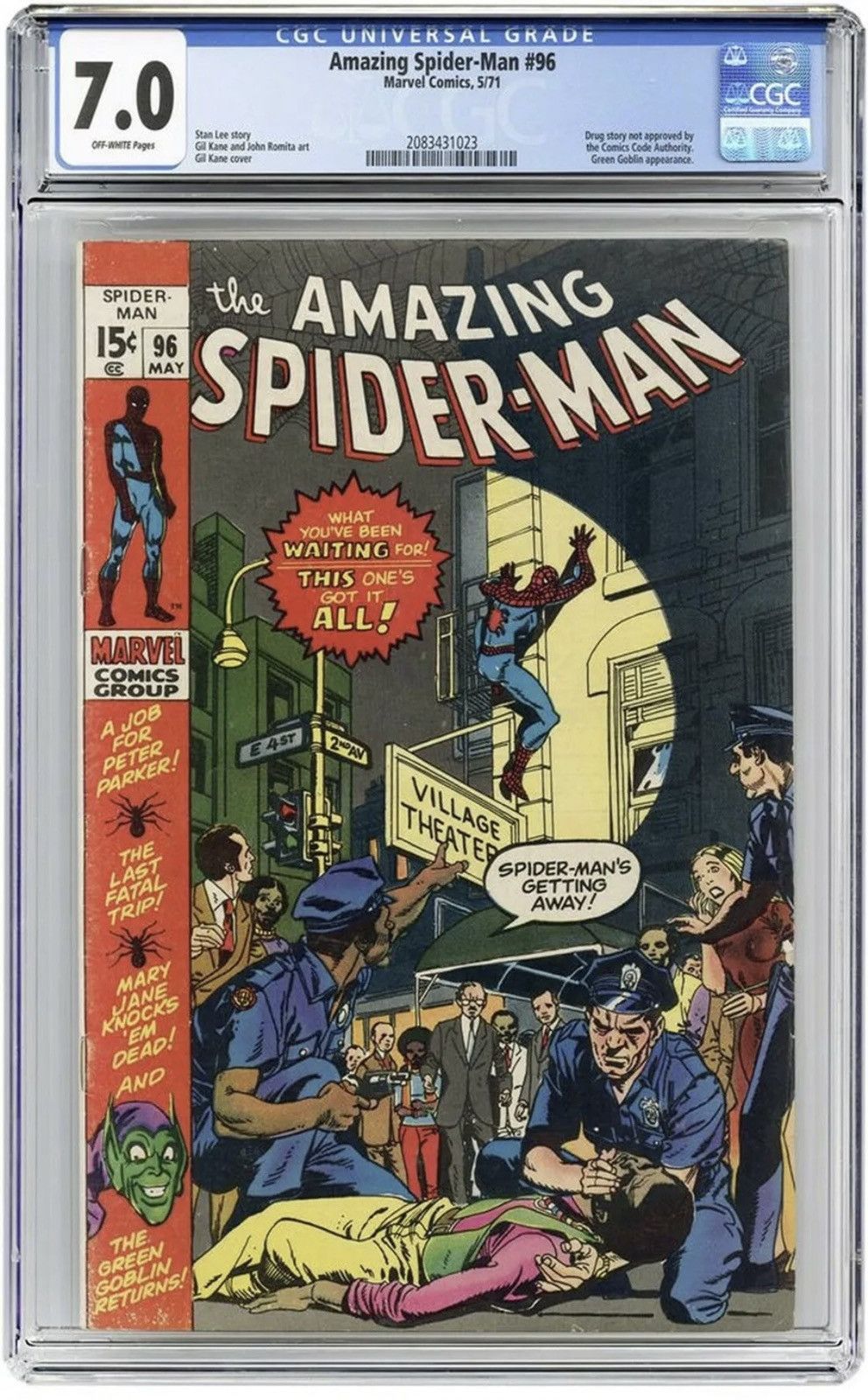Marvel Comics × Vintage The Amazing Spider-Man #96 (May 1971, Marvel ...
