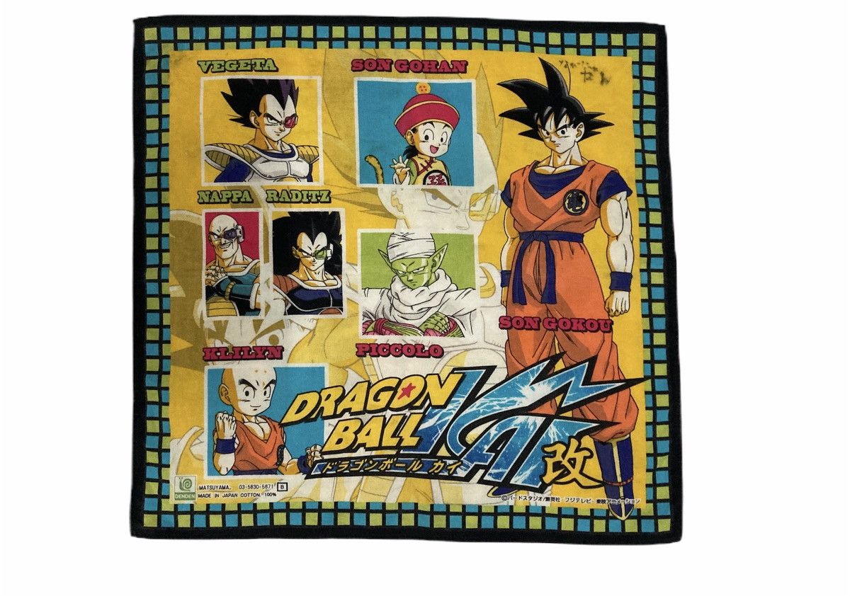 Vintage Dragon Ball Z Super Saiyan Handky Bandana | Grailed