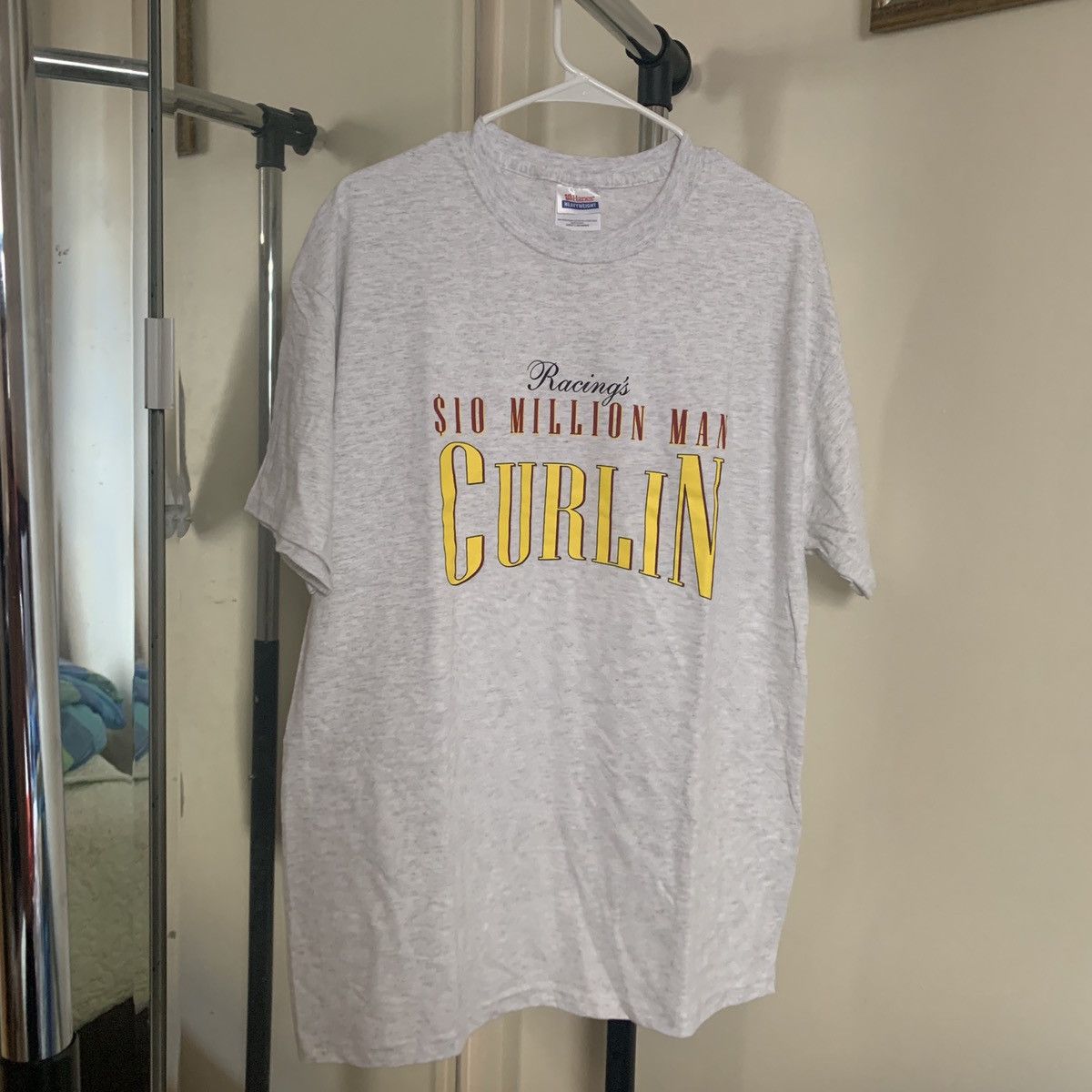 Hanes × Vintage Vintage Rhude Font Tee | Grailed