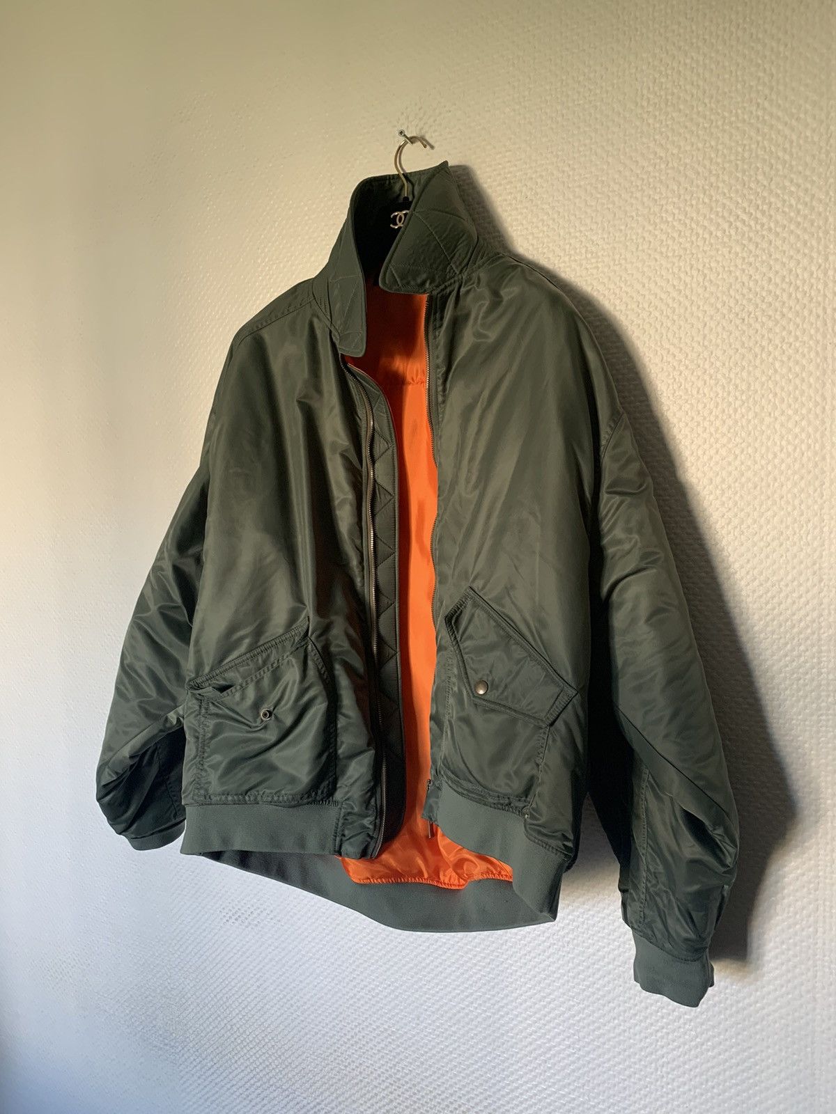 Y/Project Y PROJECT OVERSIZED BOMBER JACKET | Grailed