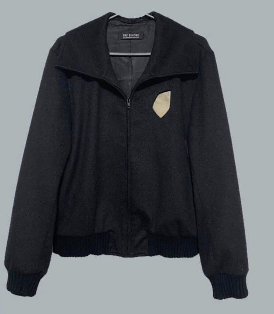 Raf Simons Raf Simons Mirror Attacted Wool Jacket FW2009-2010 | Grailed