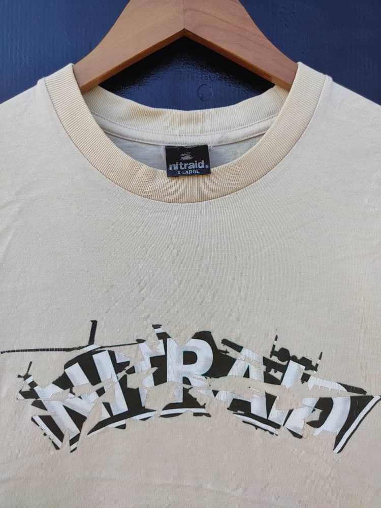 Japanese Brand × Nitraid × Streetwear Nitraid t shirt spell out anti babylon equipment | Grailed