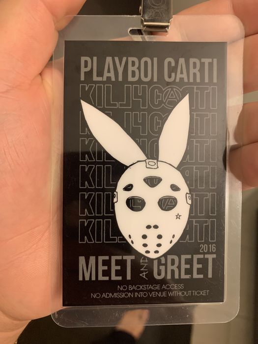 Playboi Carti Playboi Carti 2016 VIP Meet and Greet Pass | Grailed