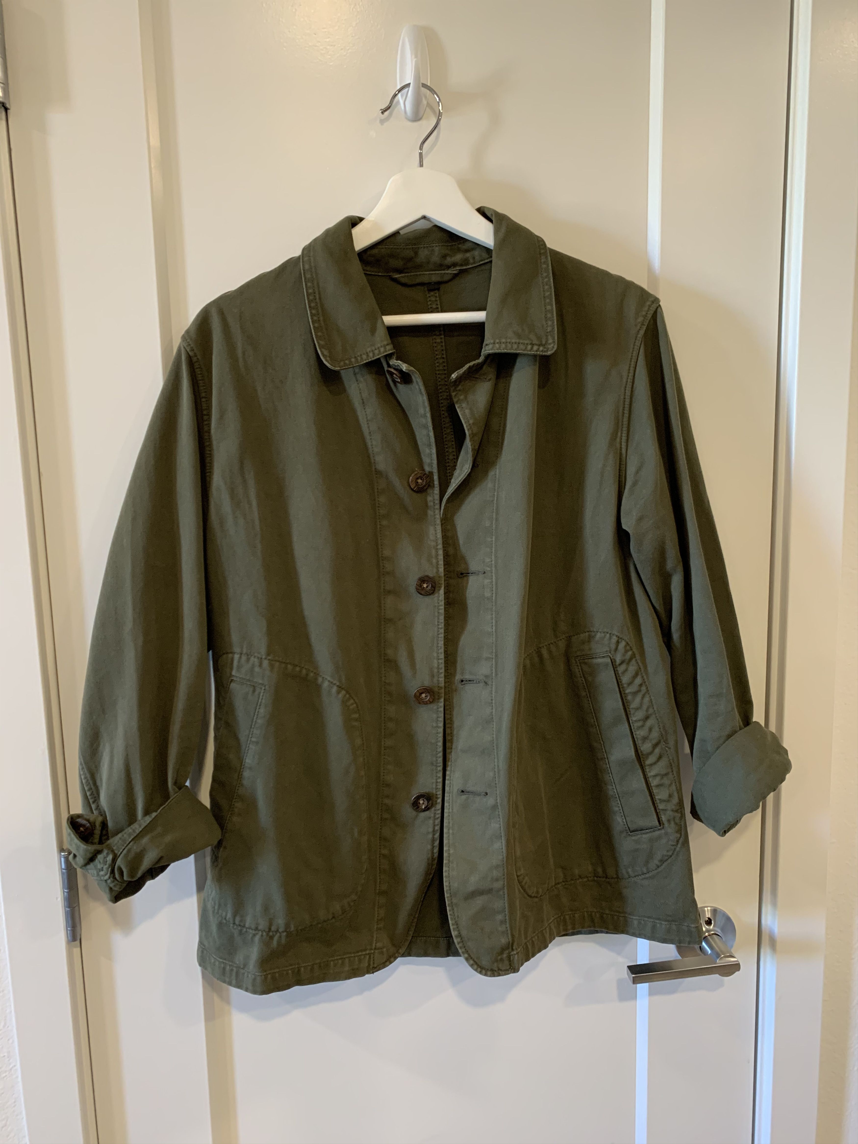 Muji Muji Work Jacket Green | Grailed