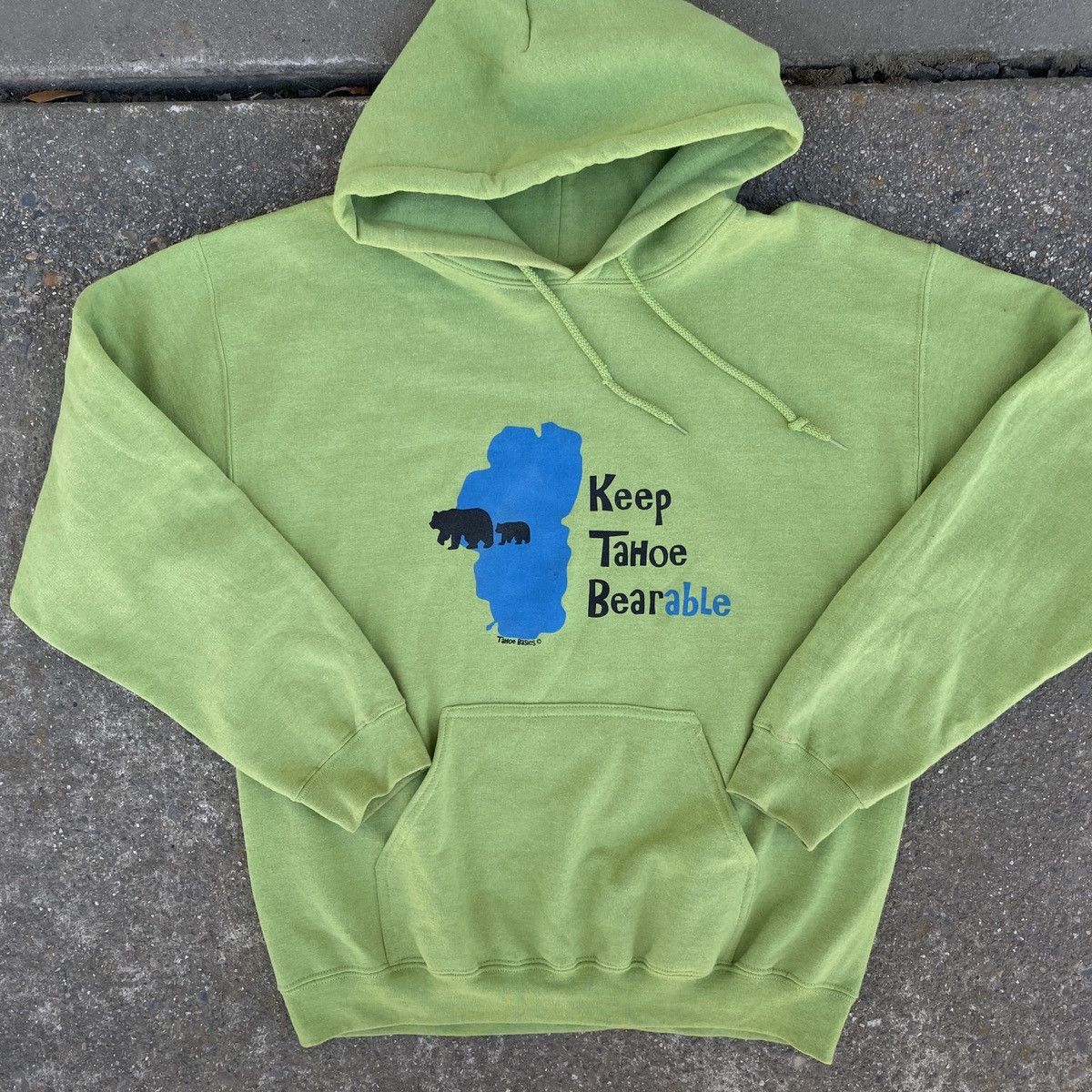 Vintage VINTAGE KEEP TAHOE BEARABLE HIPPIE USA 90s Y2K WEED animal ...