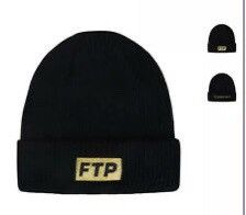 Fuck The Population FTP 10 Year Anniversary Beanie Black | Grailed