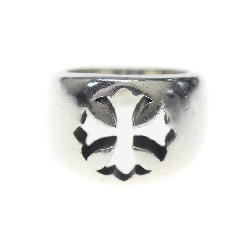 Chrome Hearts chrome hearts cross ring 2015 sterling silver .925 | Grailed