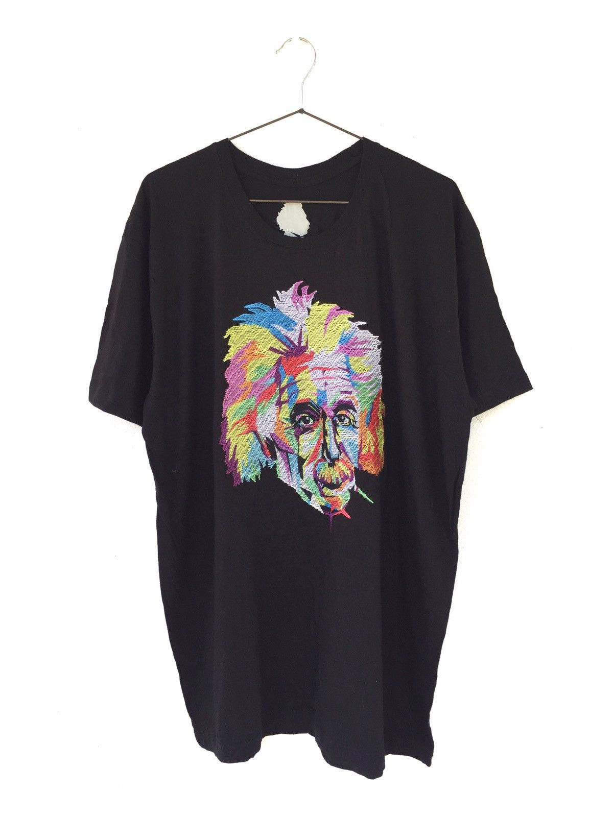 Rare Albert Einstein Theoretical physicist embroidery graphic tee | Grailed