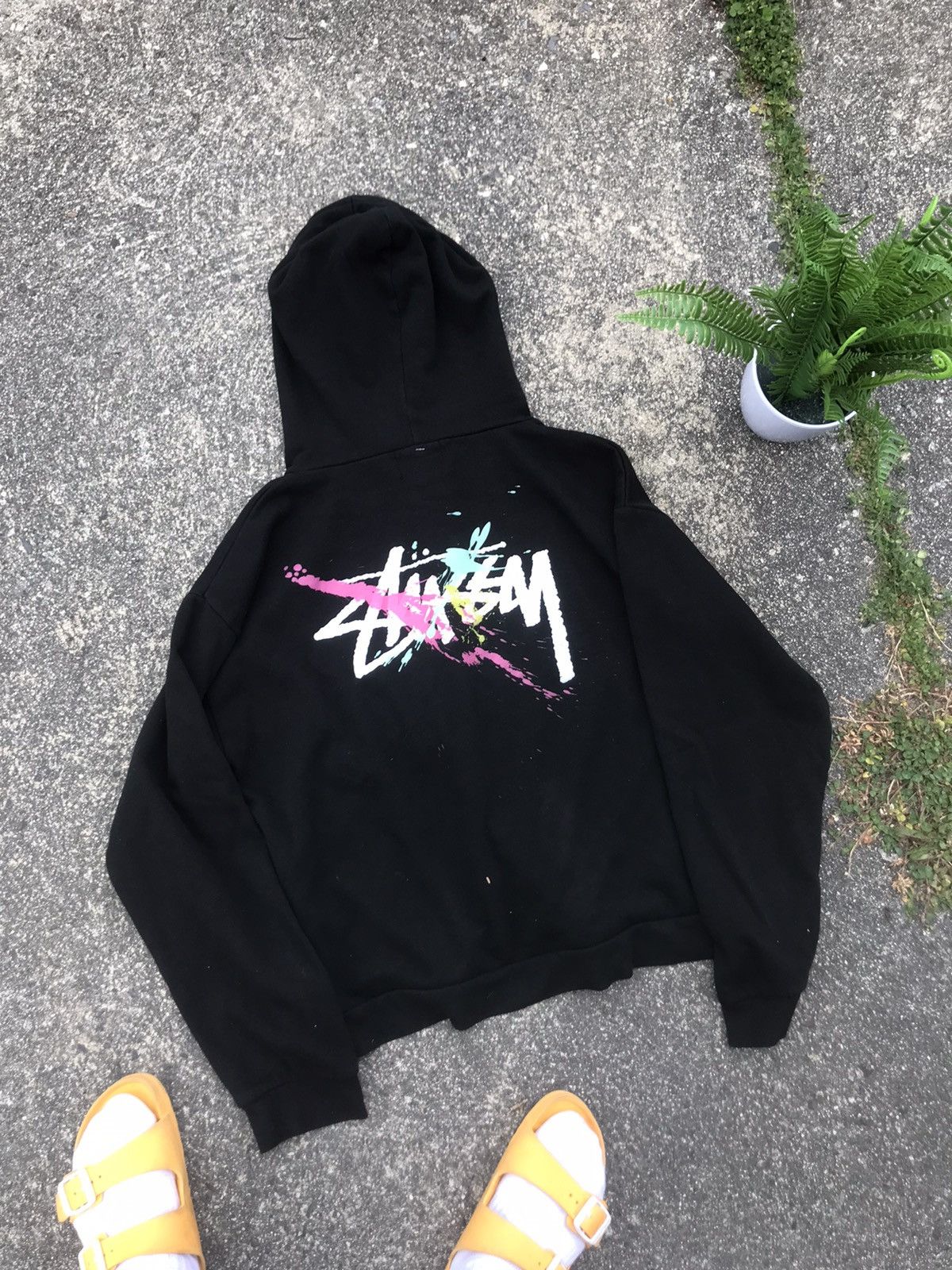 Streetwear × Stussy × Vintage 90s Vintage Stussy Iconic Big Logo ...