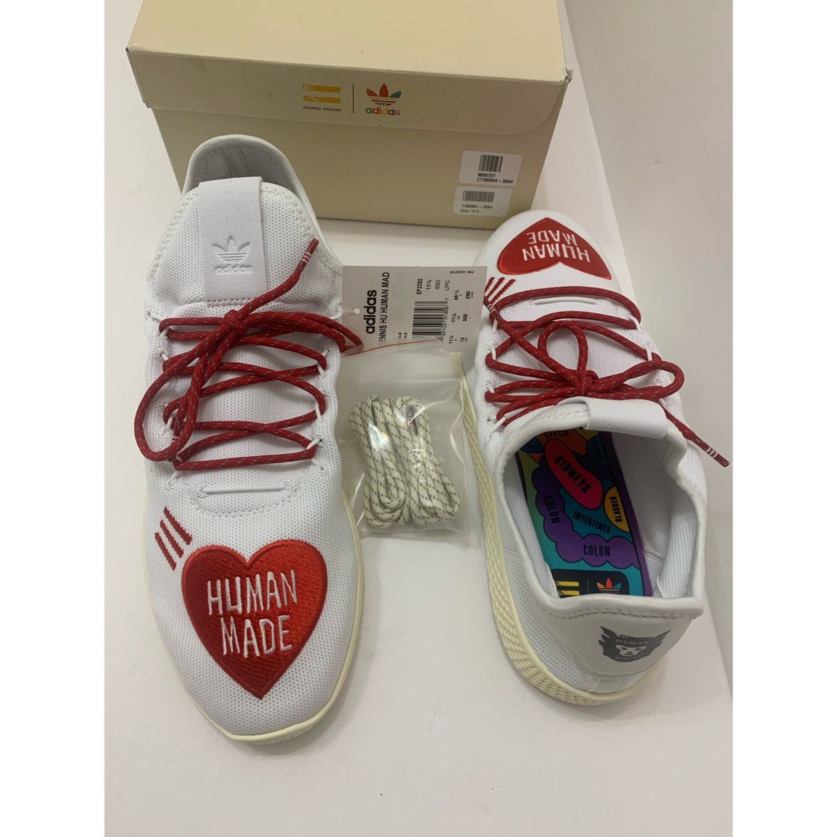 Adidas × Human Made × Pharrell PHARRELL X HUMAN ️ MADE X ADIDAS Tennis ...