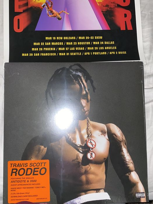 Travis Scott Travis Scott Rodeo Tour Poster | Grailed