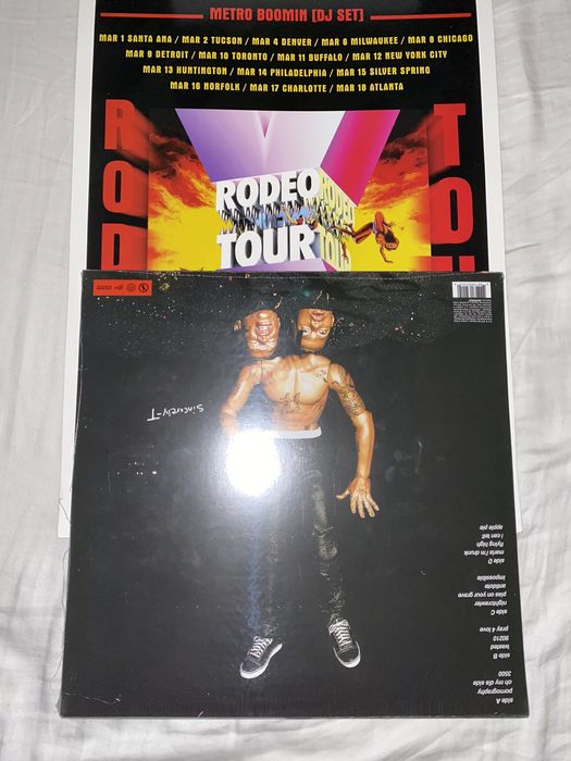 Travis Scott Travis Scott Rodeo Tour Poster | Grailed