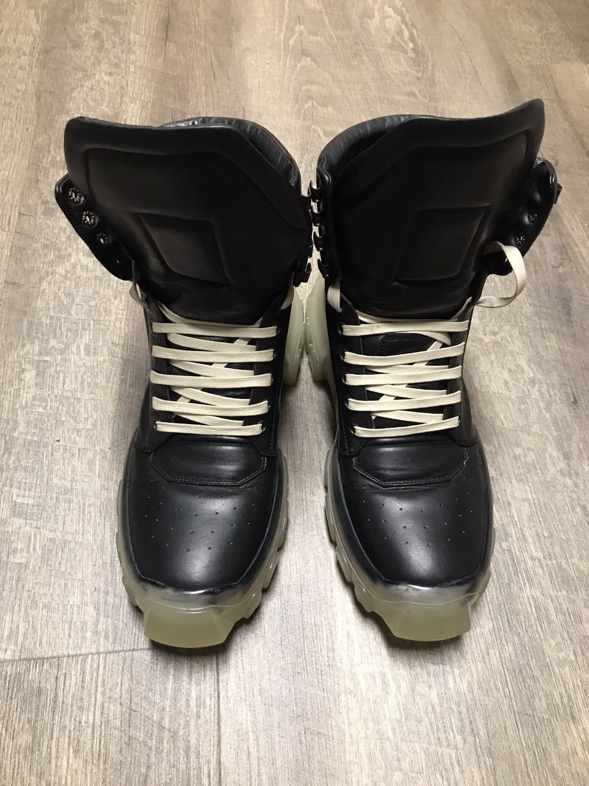 Rick Owens Rick Owens Mainline Tractor Dunks Transparent Sole | Grailed