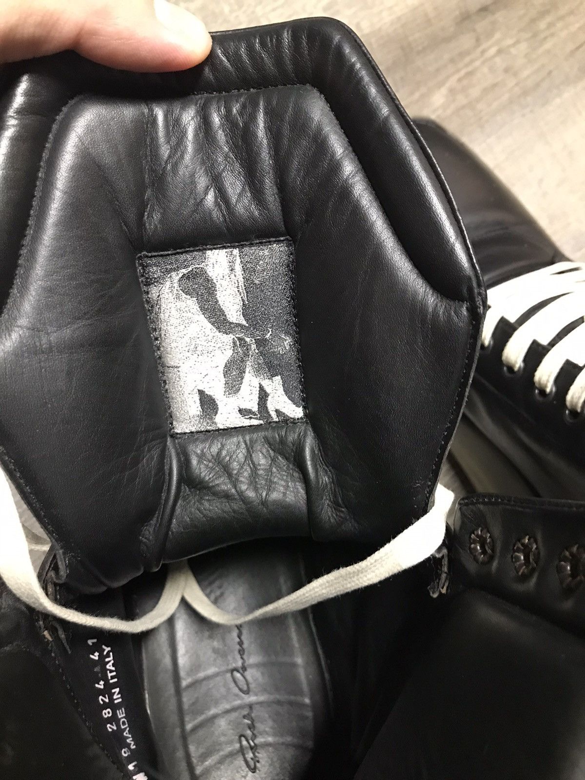 Rick Owens Rick Owens Mainline Tractor Dunks Transparent Sole | Grailed