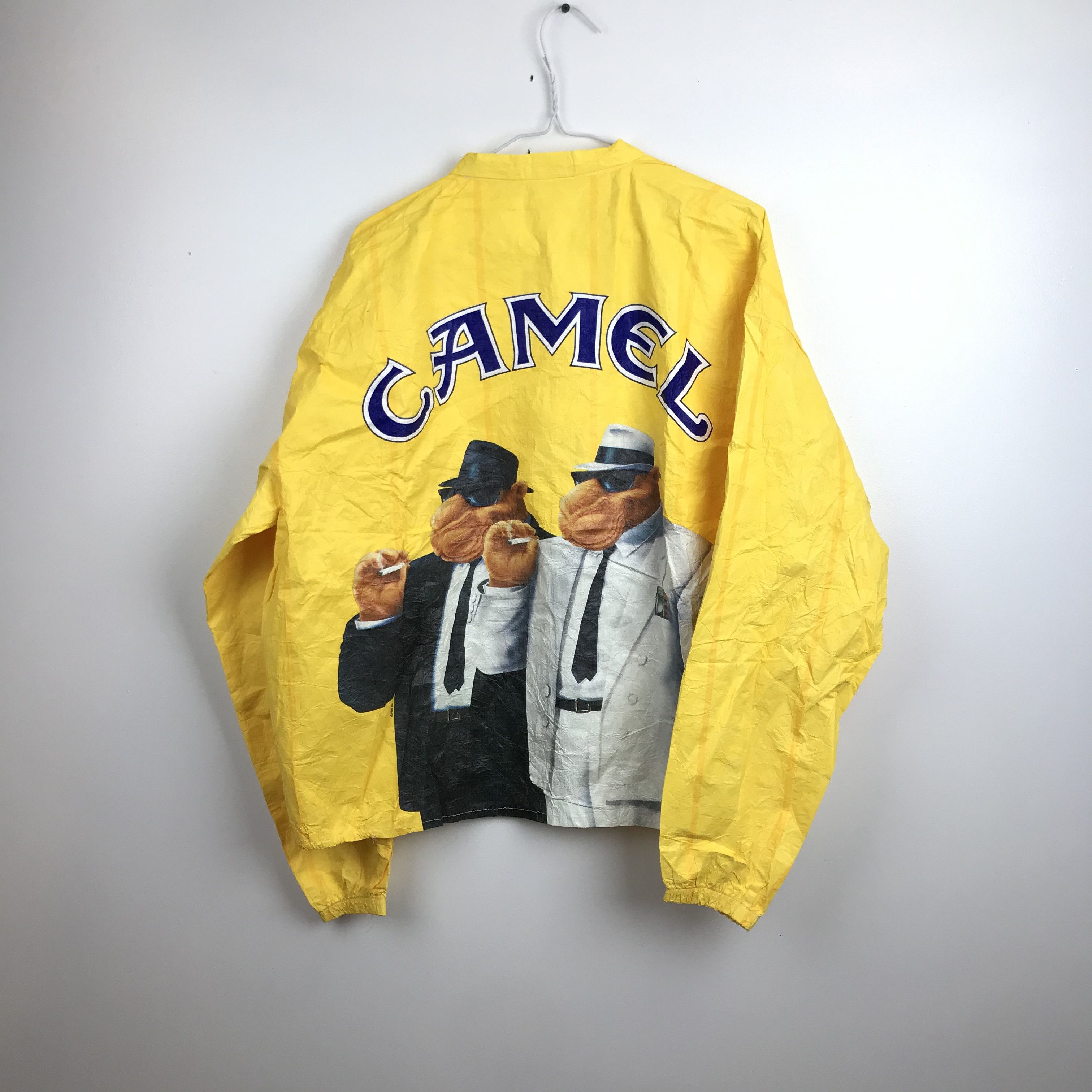 Vintage Vintage 90s - CAMEL Joe Back - Big Print Thin Light Jacket ...