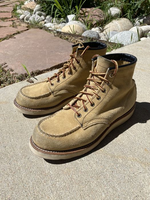 Red Wing Red Wing 8173 Suede Moc Toe Boot | Grailed