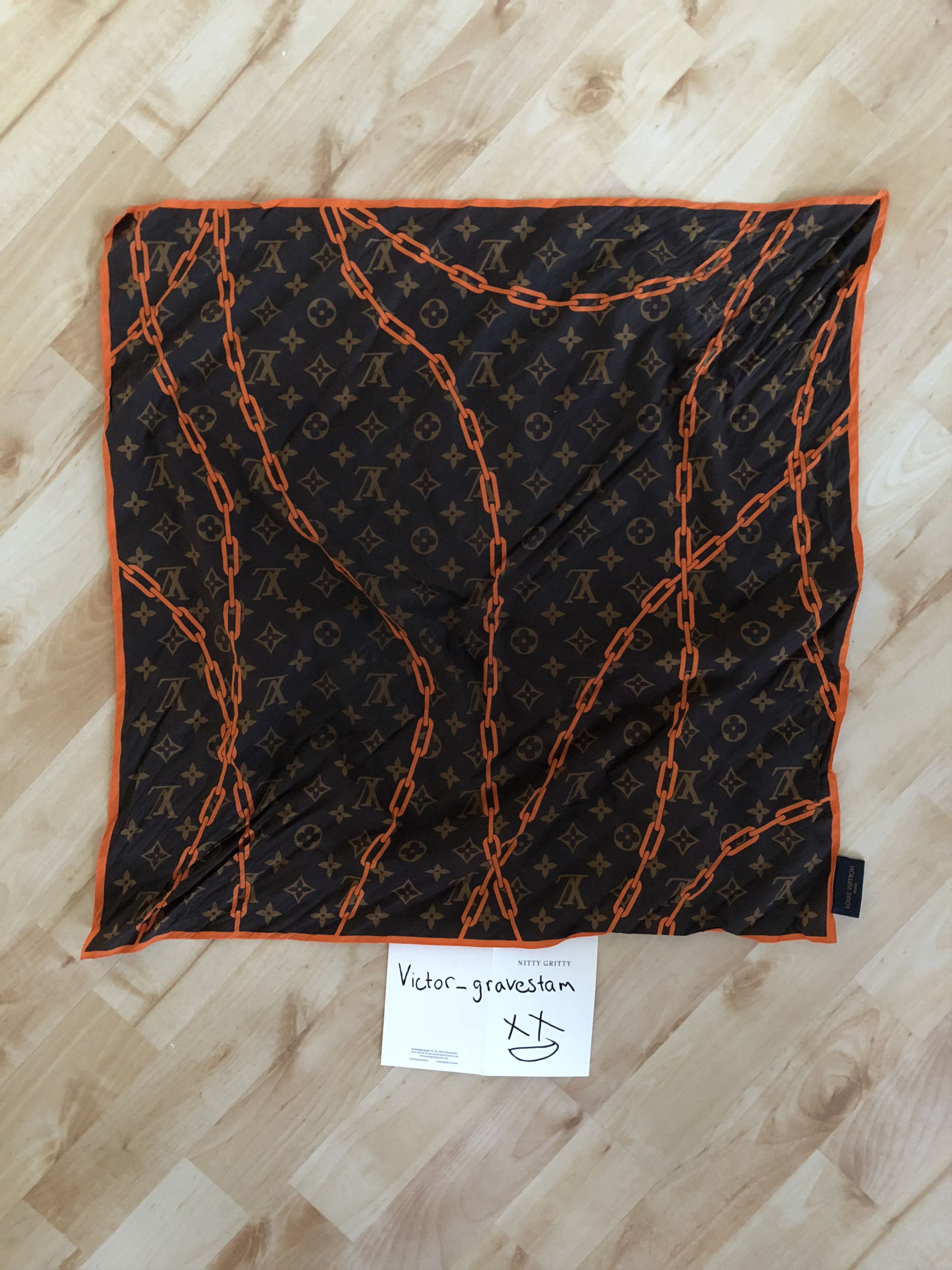 Louis Vuitton Louis Vuitton X Virgil Abloh Solar Ray Bandana | Grailed
