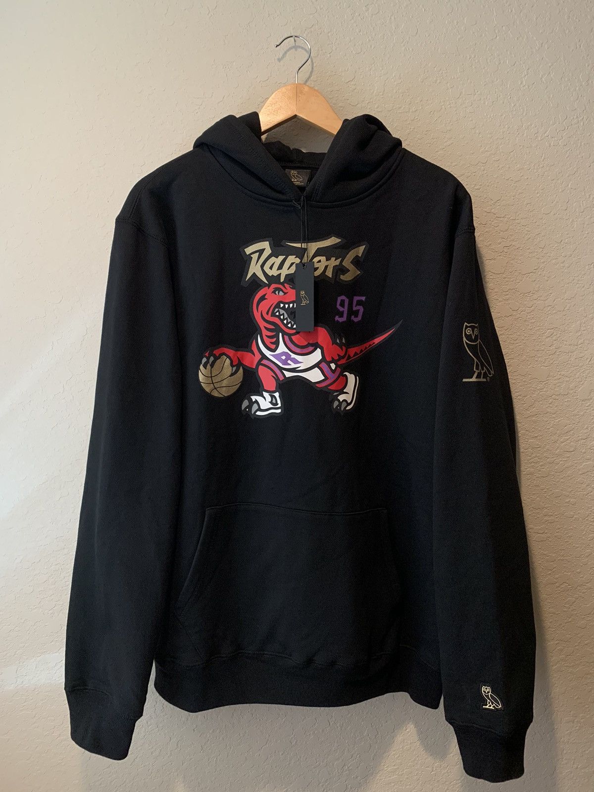 Drake × NBA × Octobers Very Own OVO x Toronto Raptors Hoodie XL | Grailed