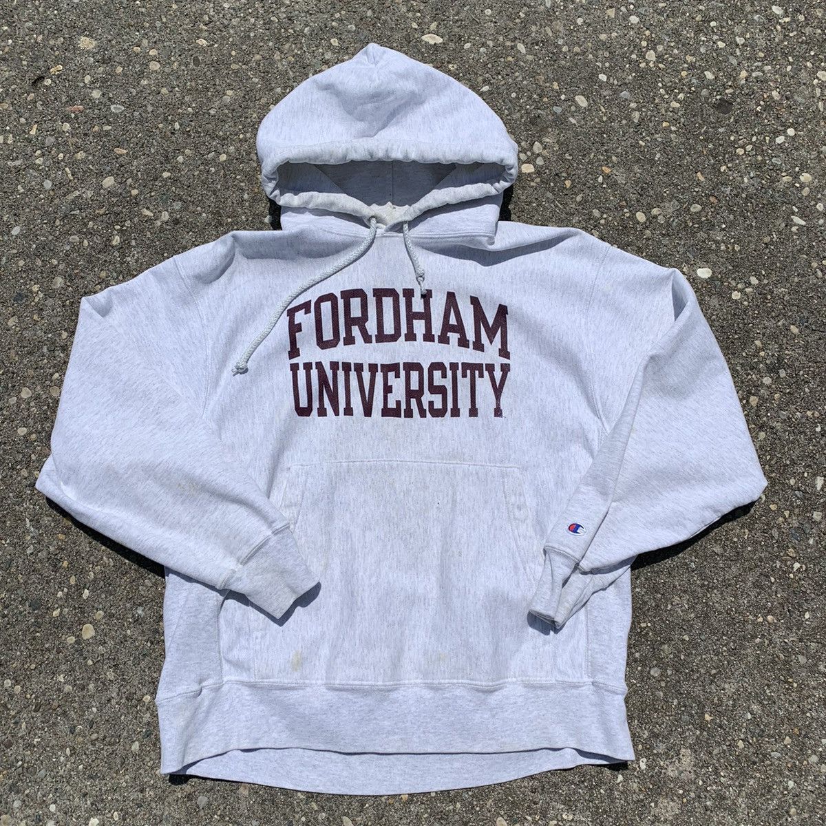 Champion × Collegiate × Vintage Vintage Fordham University hoodie | Grailed