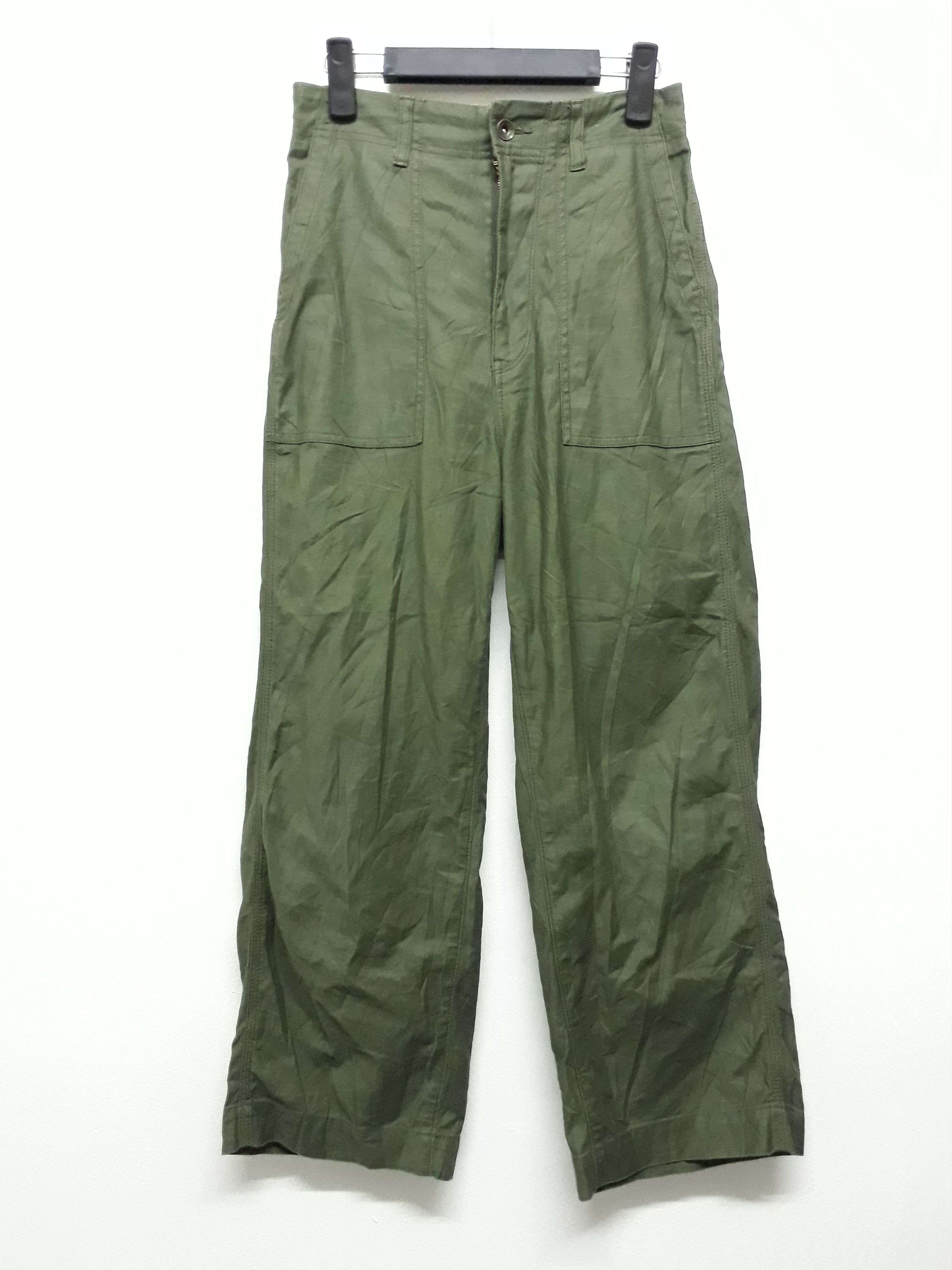 Needles LEPSIM Green Military Japanese Brand Utility Cargo Pant | Grailed