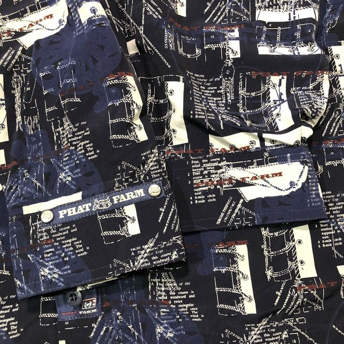 Phat Farm Vintage Phat Farm Hip Hop 90's All Over Art Print | Grailed