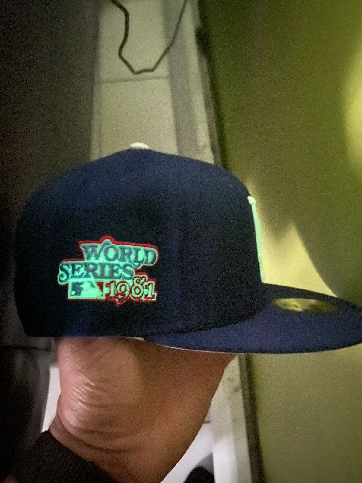 New Era Hatclub Exclusive LA Dodgers glow in the Dark pink brim | Grailed