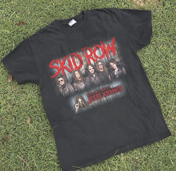 Band Tees new Skid Row Band Tee t shirt | Grailed