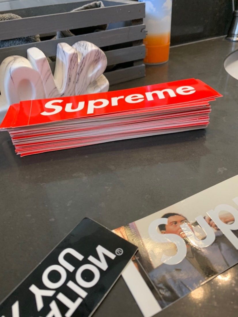 Supreme The Killer Box Logo Sticker | Grailed