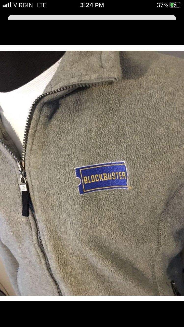 Vintage Vintage Blockbuster Fleece Jacket | Grailed
