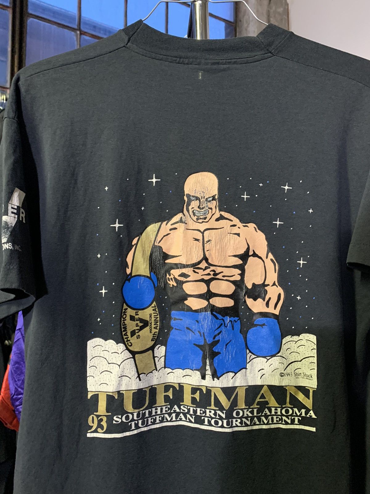 Vintage Tuff Man vintage 90s Tee Travis Scott Style | Grailed