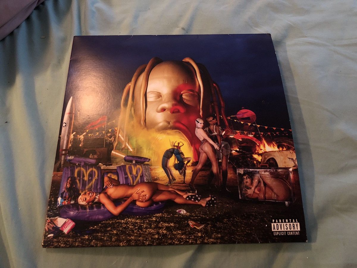 Travis Scott RARE!! Astroworld Limited Edition “Night Cover” | Grailed