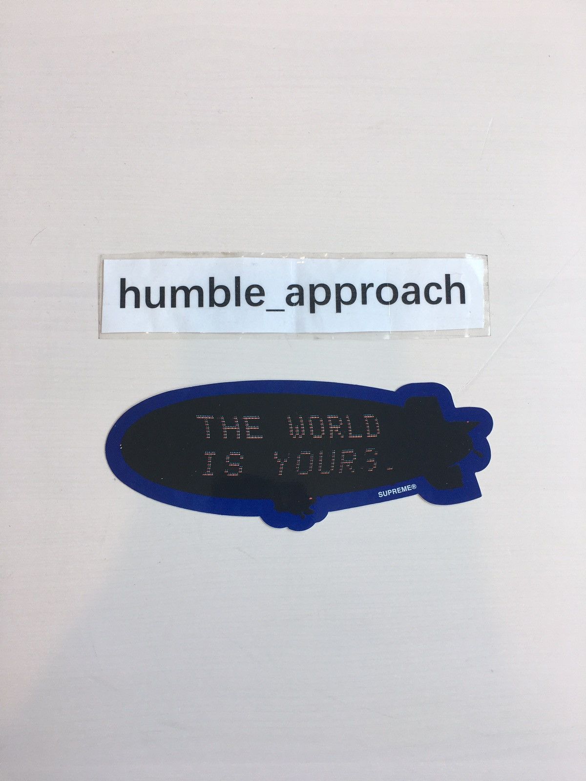 Supreme Supreme x Scarface Blimp Sticker | Grailed