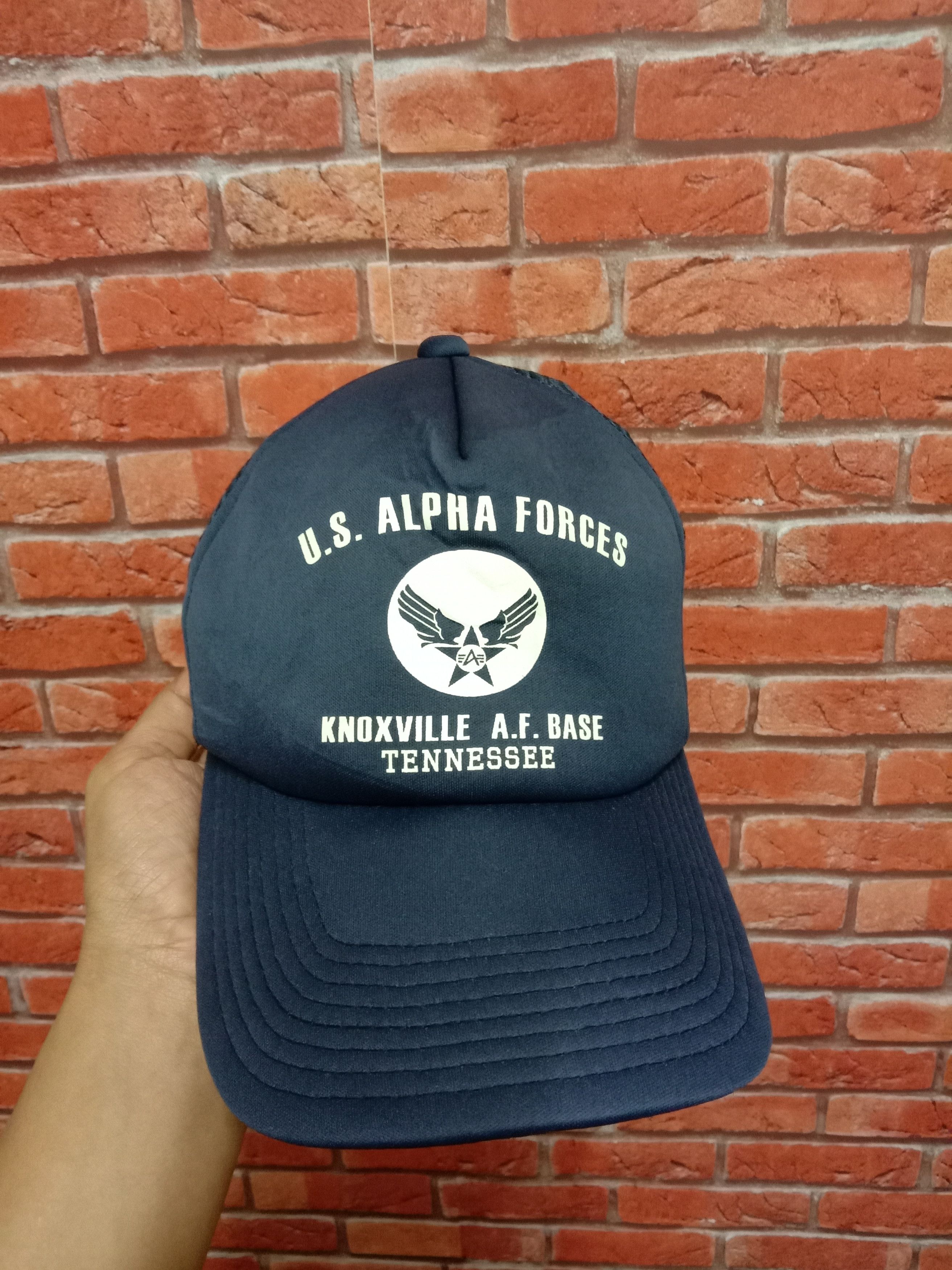 Alpha Industries × Military Alpha Industries Trucker Hat | Grailed