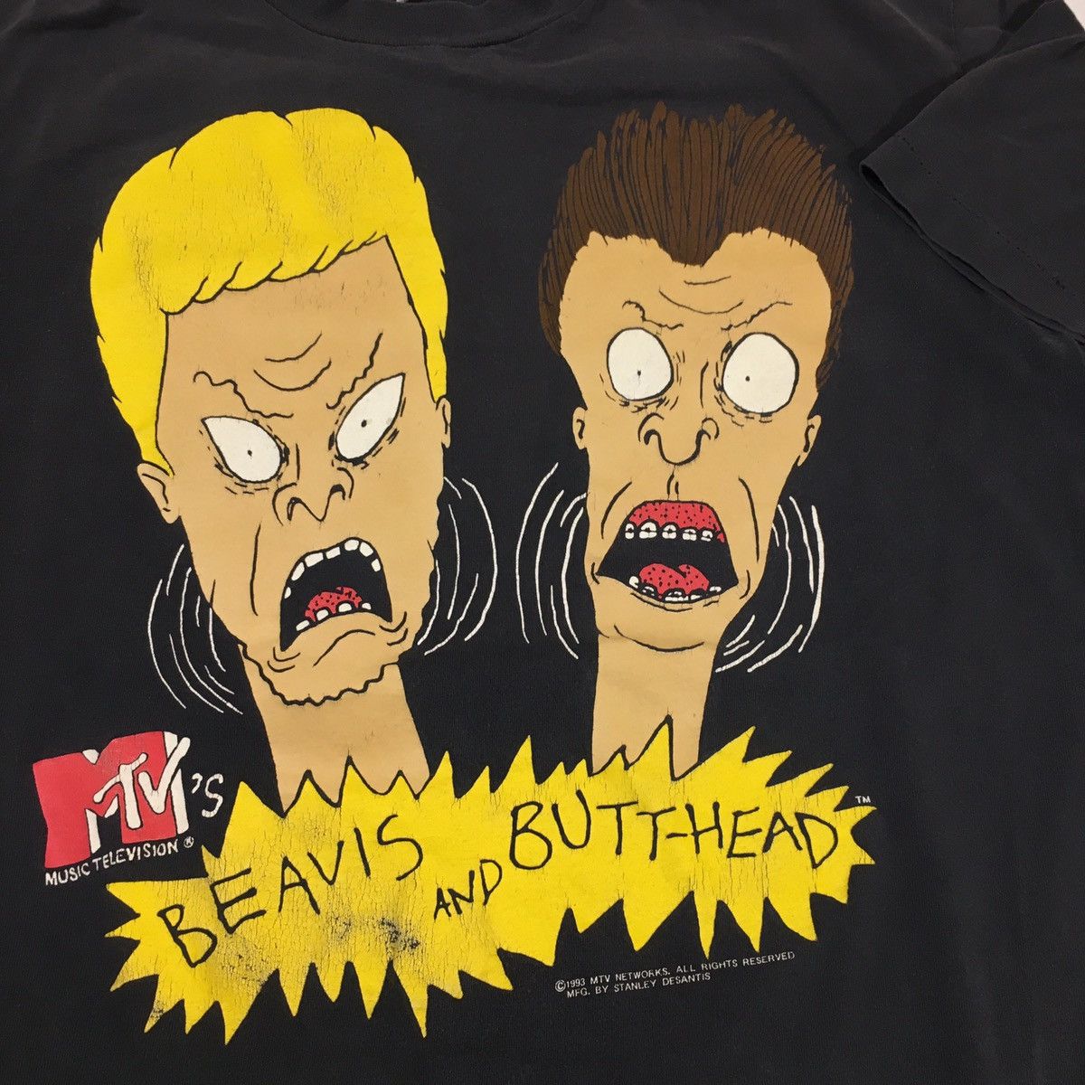 Vintage Vintage Stanley Desantis Beavis & Butthead Big Face Shirt | Grailed