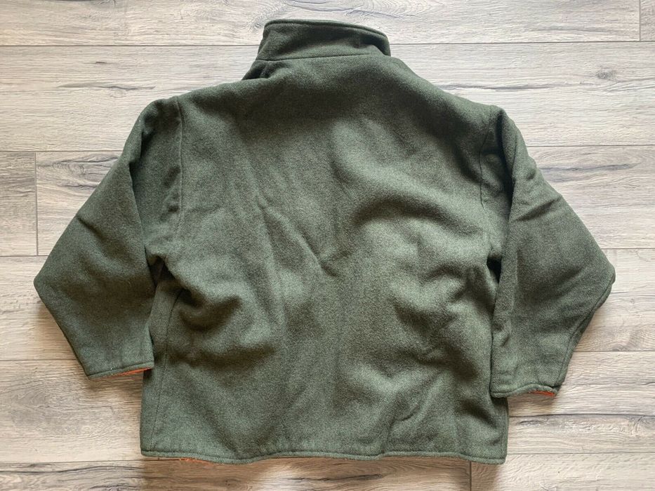 Vintage Vintage Codet Wool Coat Jacket Green Orange | Grailed