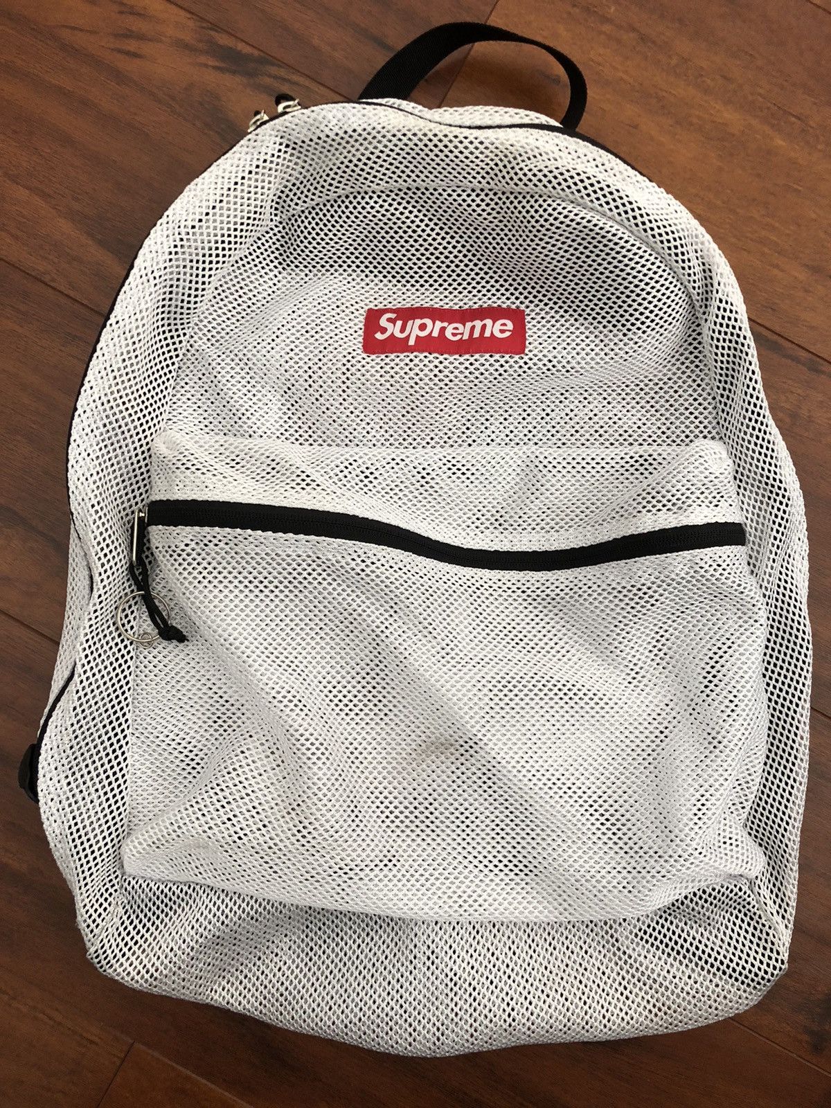 Supreme Supreme SS16 White Mesh Backpack | Grailed