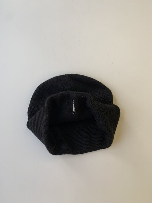 Comme des Garcons Comme des Garcons CDG Logo Knit Beanie Hat Black ...