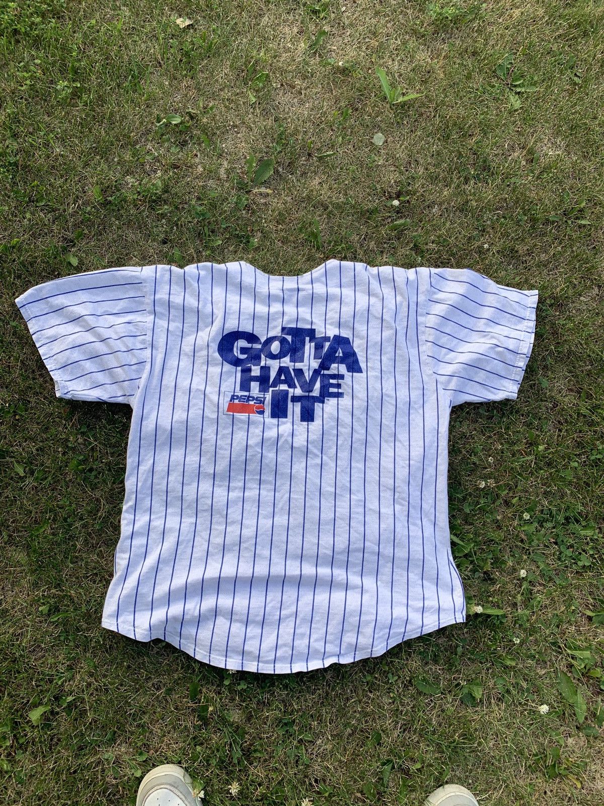 Jersey × Pepsi × Vintage Vintage 80’s Pepsi Baseball Jersey | Grailed