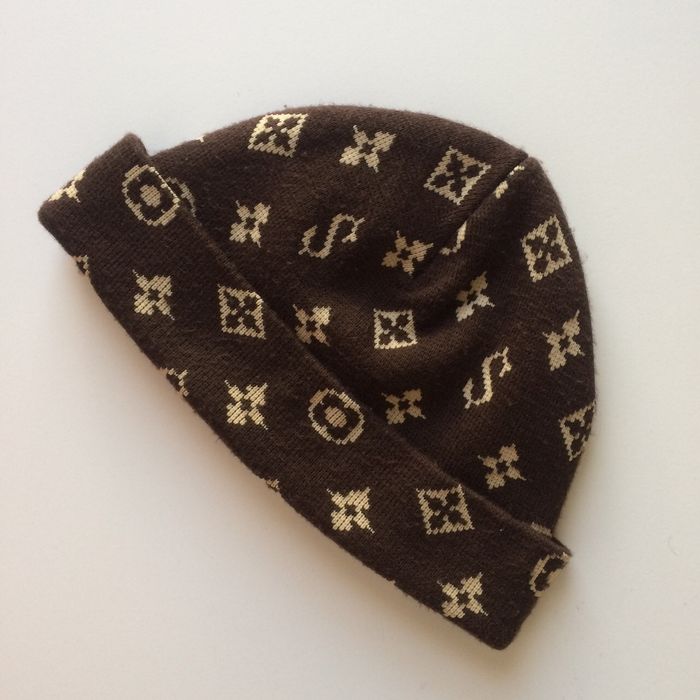 Supreme SOLD Supreme Louis Vuitton Rip Off Beanie SOLD | Grailed