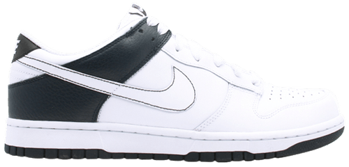 Nike 2000's vintage Nike Dunk Low White Obsidian | Grailed