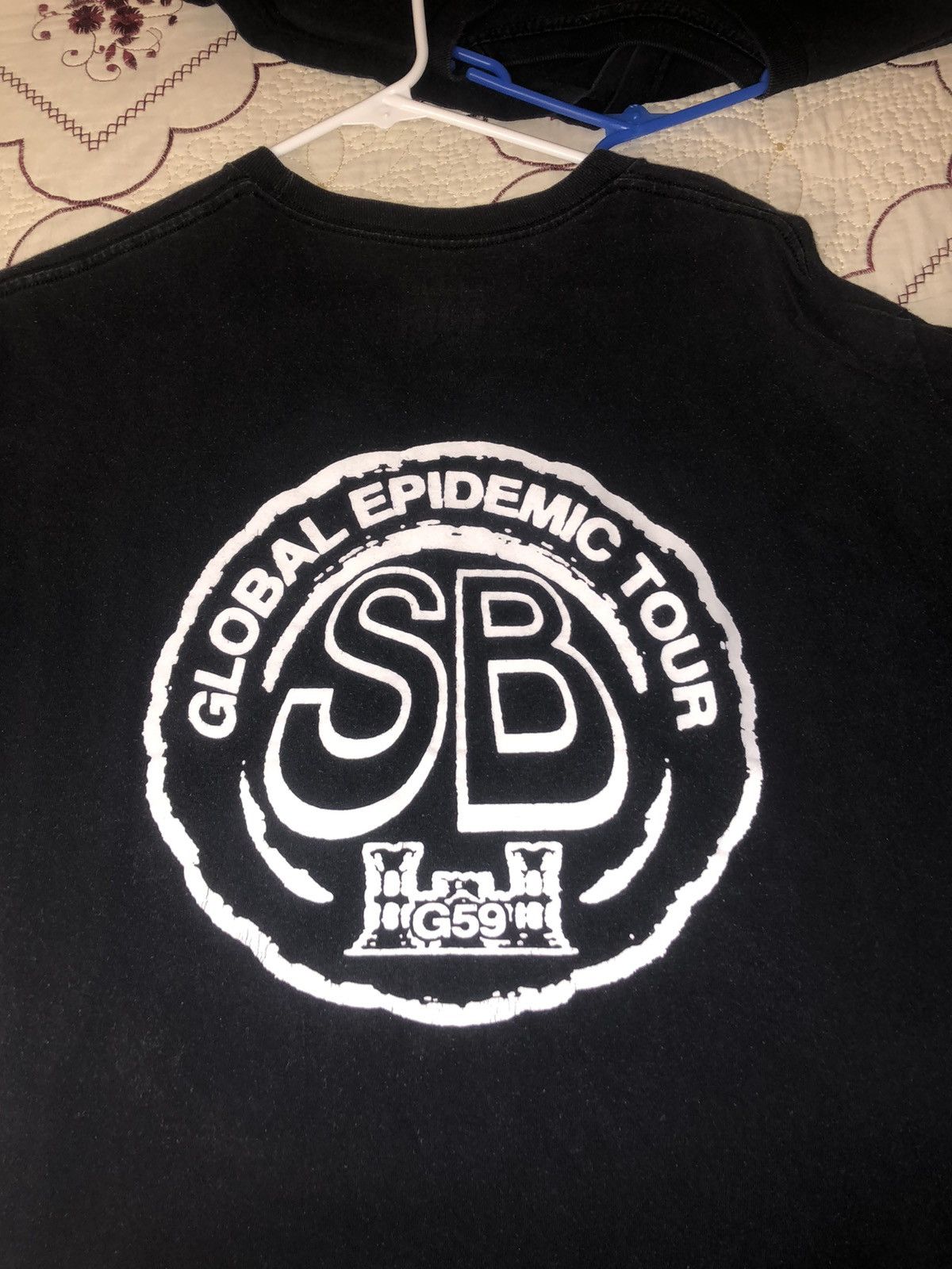 G59 Records Global Epidemic Tour Merch Short Sleeve | Grailed