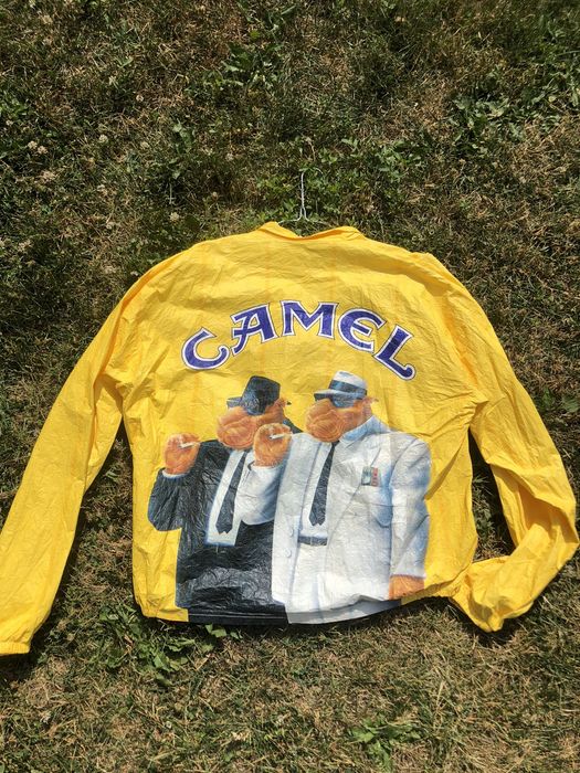 Vintage Camel Cigarettes Tyvek Joe Camel Jacket | Grailed