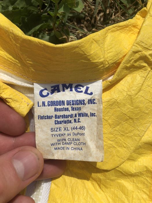 Vintage Camel Cigarettes Tyvek Joe Camel Jacket | Grailed